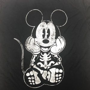 Disney | Tops | Disney Mickey Mouse X Ray T Shirt Black Xl | Poshmark